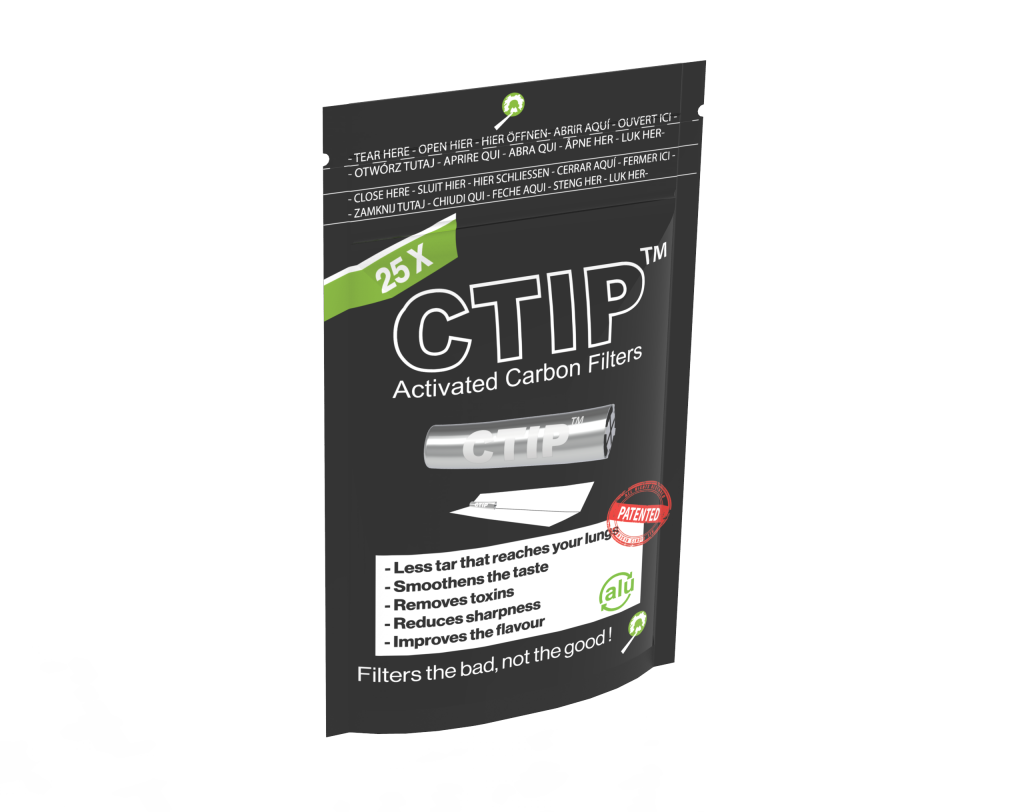 CTIP - ACTIVATED CHARCOAL FILTER - Smokers Choice UK