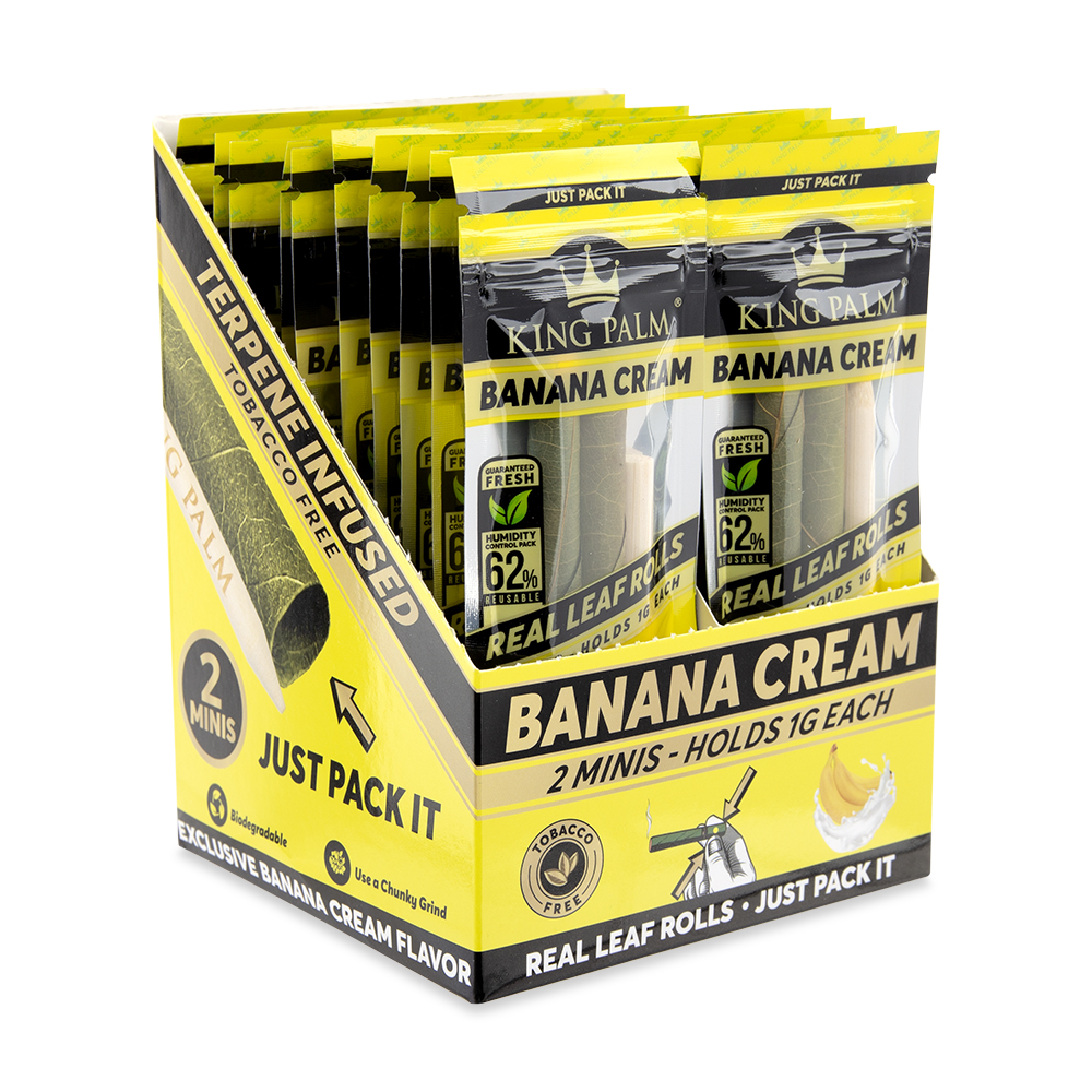 2 Mini Rolls – Banana Cream - Smokers Choice UK