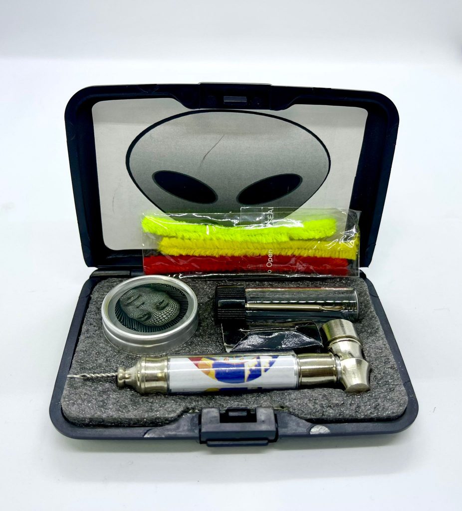 Snuff Pipe Set in Hard Case - Smokers Choice UK