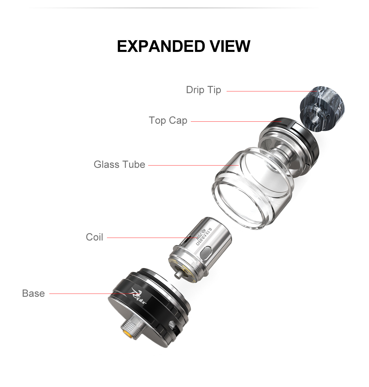 EHPRO RAPTOR TANK - Smokers Choice UK