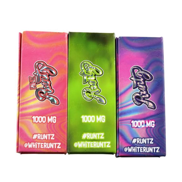 Runtz Vape Carts 510 Thread Ceramic Cartridge - Smokers Choice UK