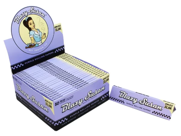 BLAZY SUSAN King Size Purple Papers - Smokers Choice UK